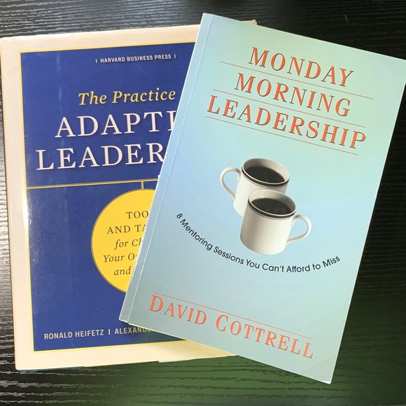Other | 2 Books The Practice Of Adaptive Leadership Monday Morning ...